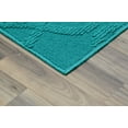 Free Shipping! Garland Rugs Brentwood Drizzle Teal 7 ft. 6 in. x 9 ft ...