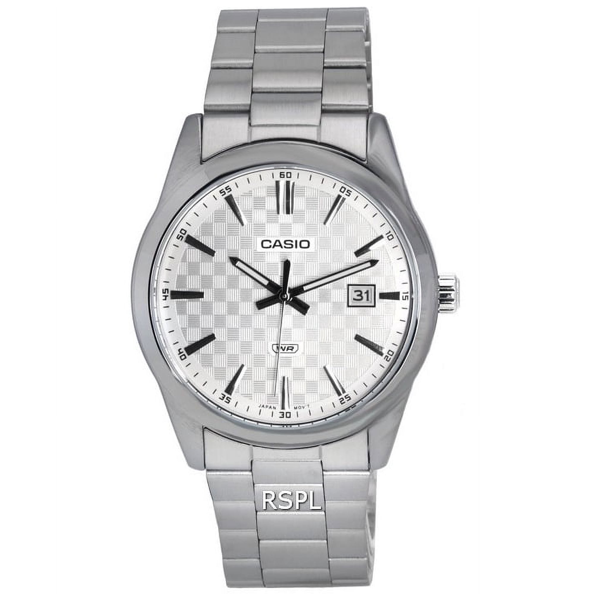 Click here for Casio Analog Stainless Steel Silver Dial Quartz Mt... prices
