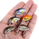 Mini Crankbait Fishing Lures Kits Swimbait Wobbler Hard Baits for Bas ...