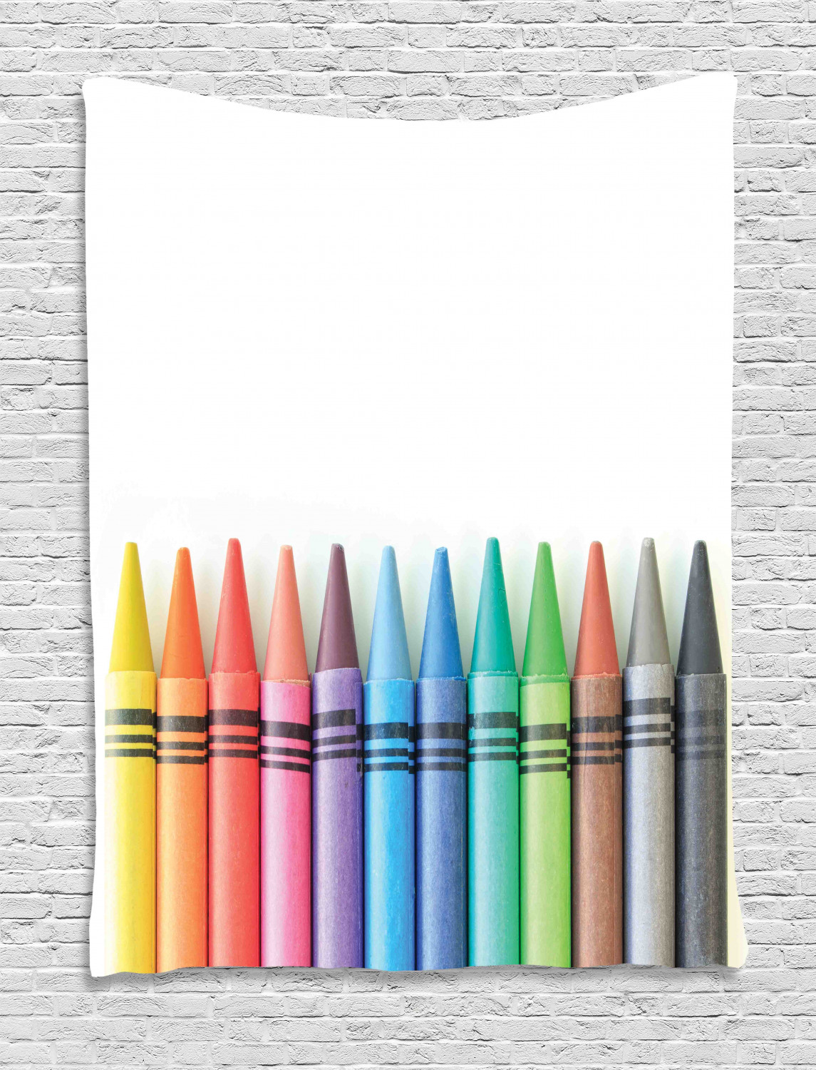 Crayon Tapestry, Close Up Photo of Various Color Painting Crafts in ...