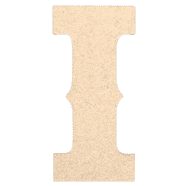 Krafty Supply 4" Tall MDF Letter D |1/4" Thick | Western Railroad ...