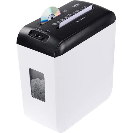 ® Paper Shredder, 5-Sheet Multifunction Micro-Cut Shredder with Big 3.9 ...