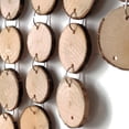 40 Wooden Circle Tags with Holes and Hook for Birthday Chore Boards ...
