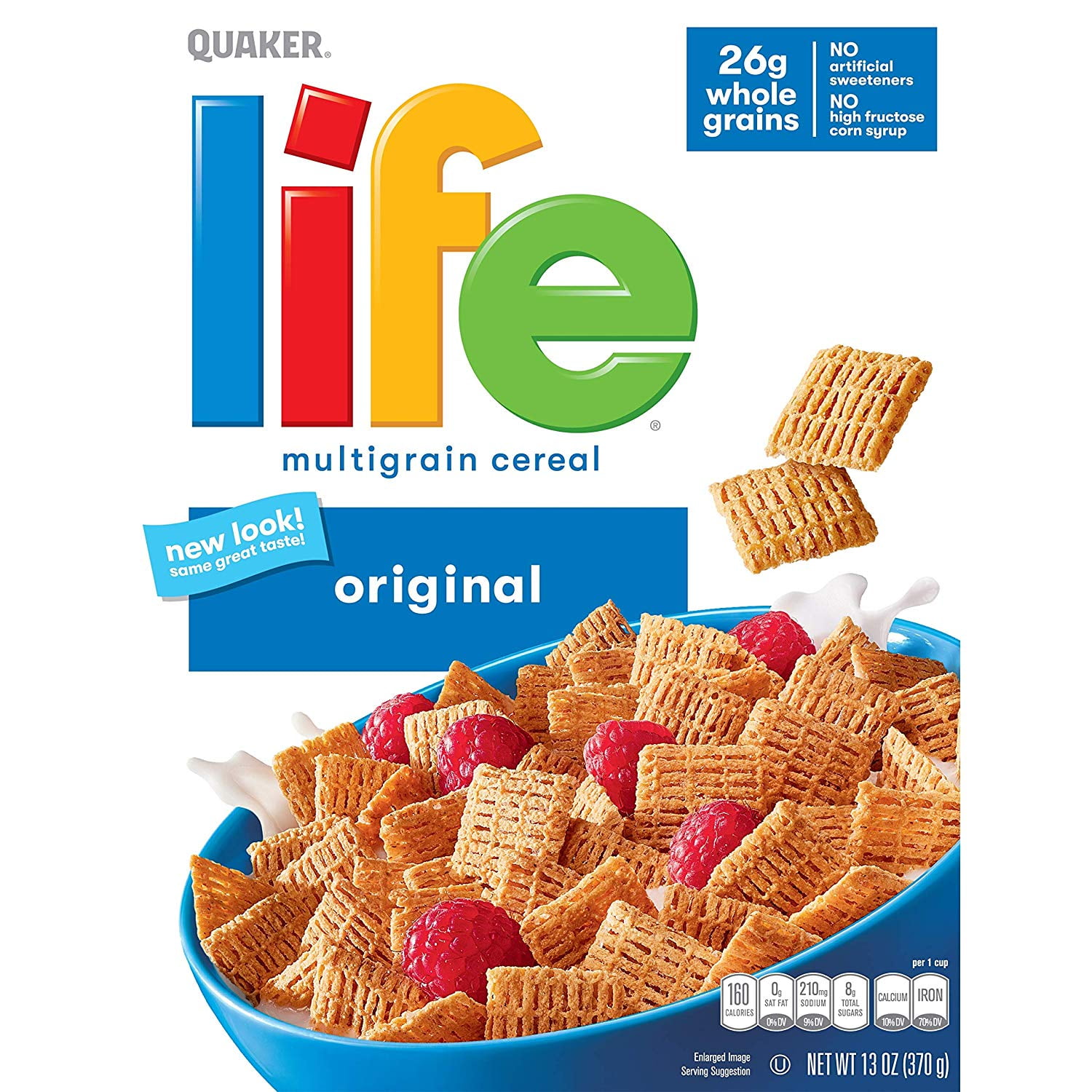 Back Of Life Cereal Box