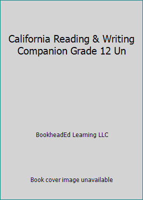 Pre-Owned StudySync Grade 12, Reading and Writing Companion Units 1-4 ...