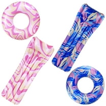CocoBongo Leopard Print Water Float Bundle – Pool Floats – Unisex ...