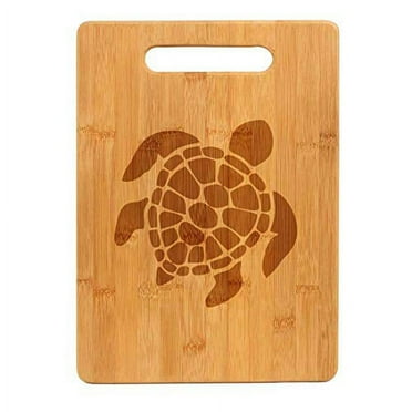 Totally Bamboo Sea Turtle Shaped Serving & Cutting Board - Walmart.com