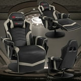Goplus Massage Gaming Recliner, Ergonomic Racing Chair with Lumbar ...