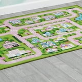 Delta Children Kids Large Road Map Activity Rug, 54-inch L x 39-inch W ...