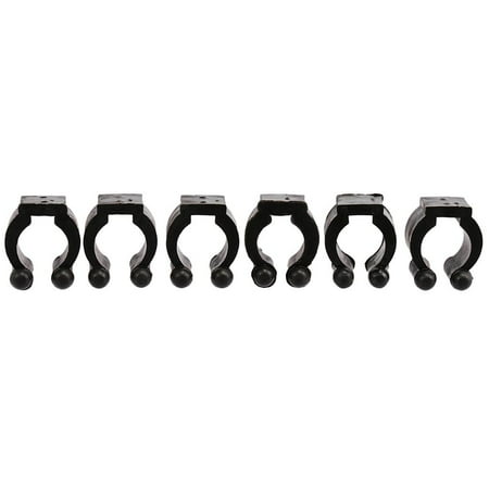 Durable Black Pool Clips for Racks Rounded Replacement Clips | Walmart ...