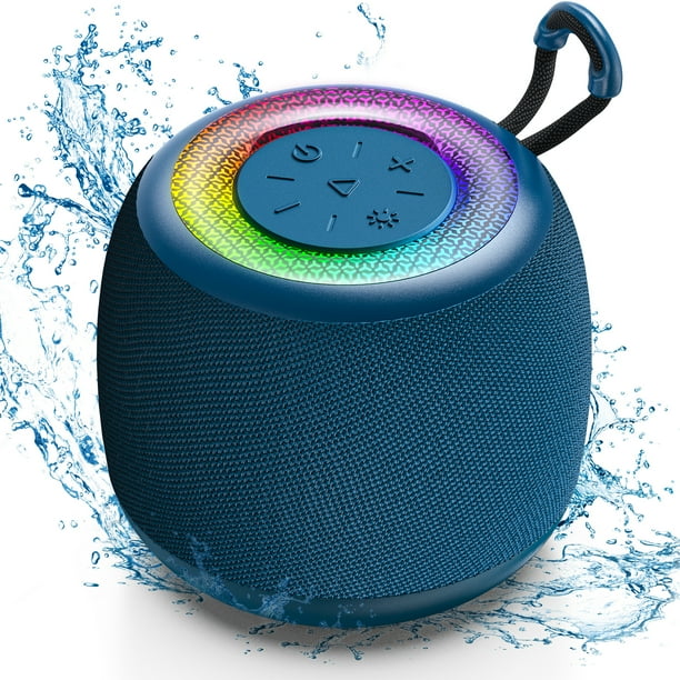 Bocina JYX, Altavoz Bluetooth Portátil para Interiores y Exteriores, Mini Altavoz Impermeable ...
