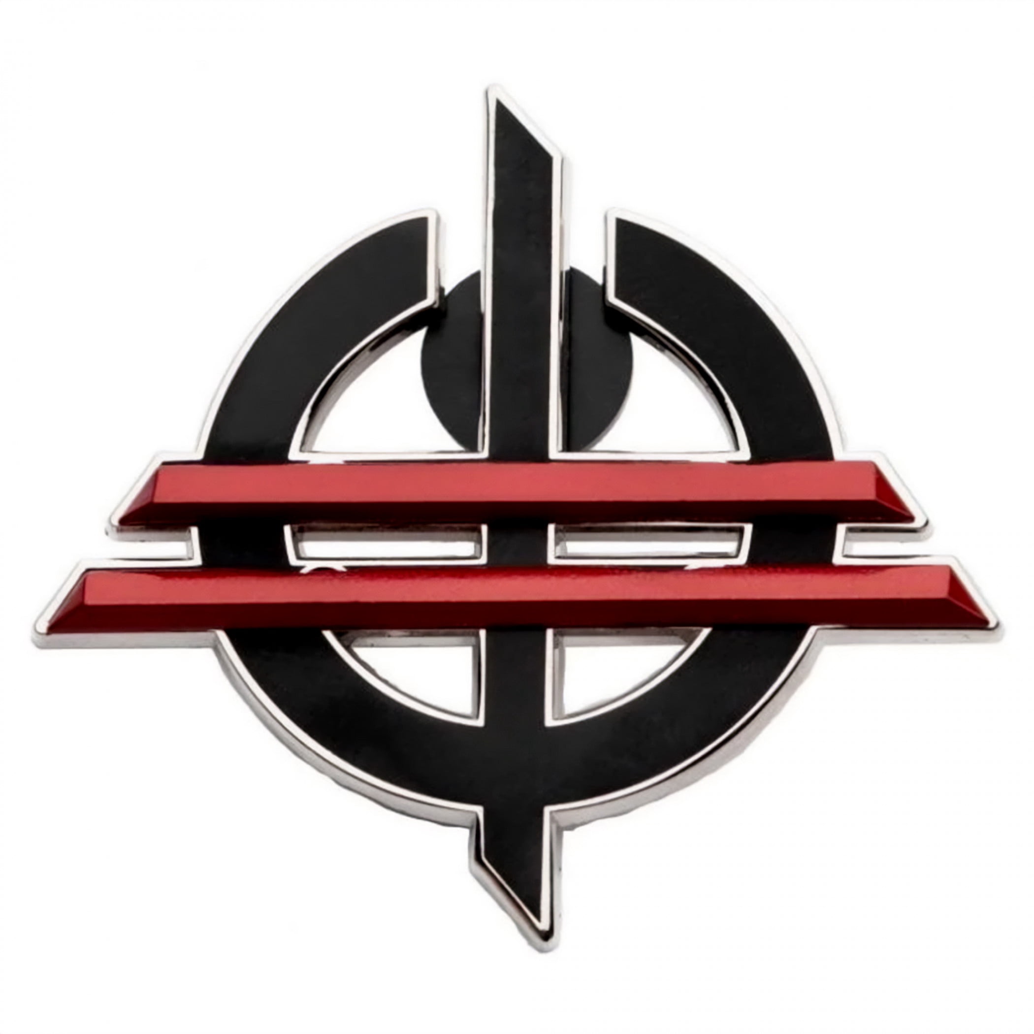 Star Wars 854414 Obi-Wan Inquisitor Logo Enamel Pin, Black & Red ...