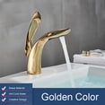 Brass Faucet, Single Handle Single Hole Bathroom Sink Faucet, Washbasin ...