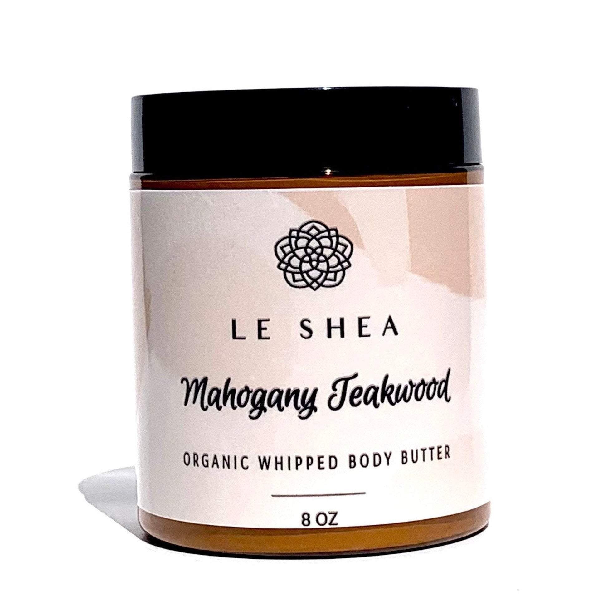 Mahogany Teakwood Whipped Body Butter Natural Shea & Mango Skin Cream ...