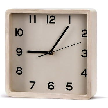 Kate and Laurel Pronte Modern Round Wood and Metal Wall Clock, 22 Inch ...