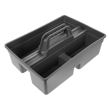 Casabella 1.85 Gallon Cleaning Storage Caddy with Handle, Gray and ...