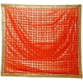 Red Large Decorative Silk Cloth Chunari (Size :- 40 Inches x 40 Inches ...