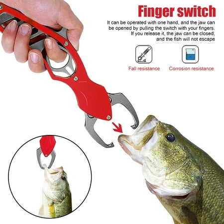 Kavoc Fish Lip Grabber Plier Controller Grip Fishing Tongs Holder Clamp ...