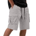 Cargo Shorts for Men Relaxed Fit Wide Leg Classic Work Shorts Outdoor ...