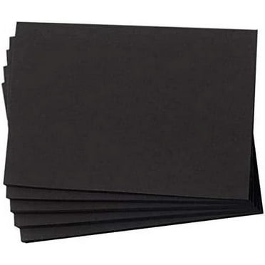 Card Stock, Black Stationary Paper for Post Cards and Crafts (5 x 7 In ...