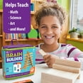 MindWare KEVA Brainbuilders, 3D brain building STEM challenges for boys & girls, Try to build ...