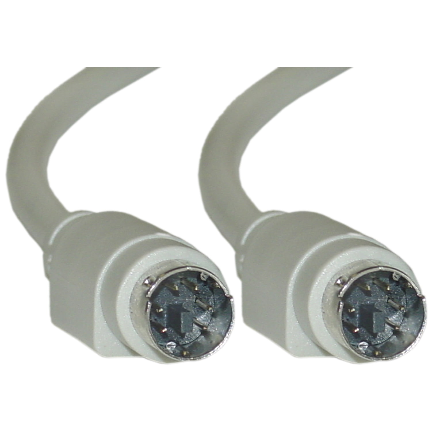 Cable Central LLC (10 Pack) PS/2 Cable, Keyboard / Mouse, PS/2(MiniDin6 ...