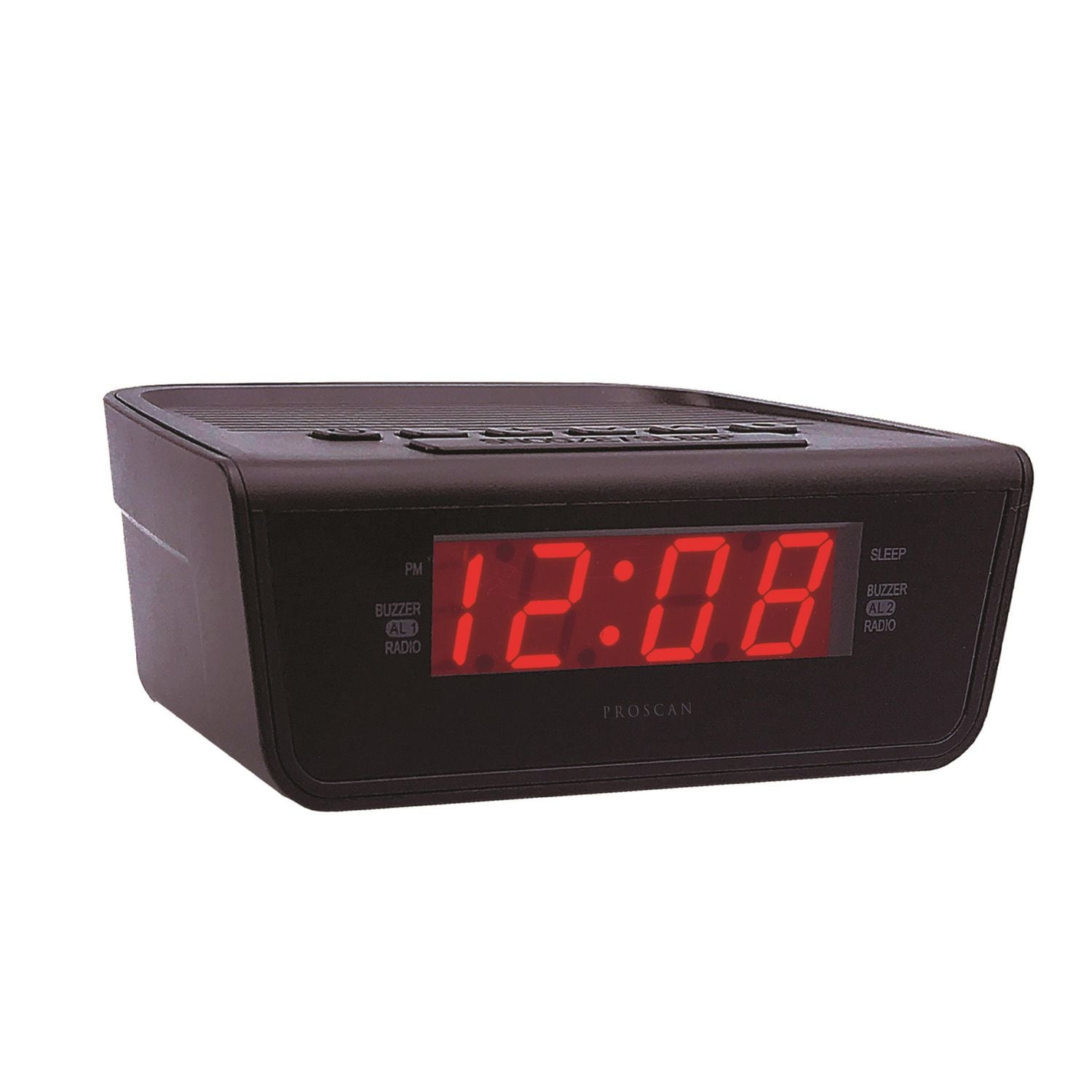 Click here for Proscan Alarm Clock With Am/Fm Radio - Black prices