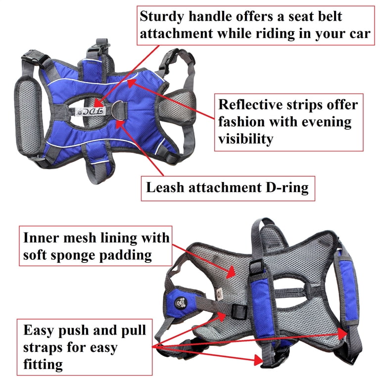Puppy Harness Huntboo Dog Harnesses Escape Proof, Escape Artist Harness ...