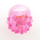 24 PCS Light-Up Jelly Rings Flashing LED Party Favors Blinking Bumpy ...