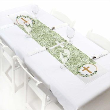 Way to Celebrate! Burlap Table Runner, 7.25ft - Walmart.com
