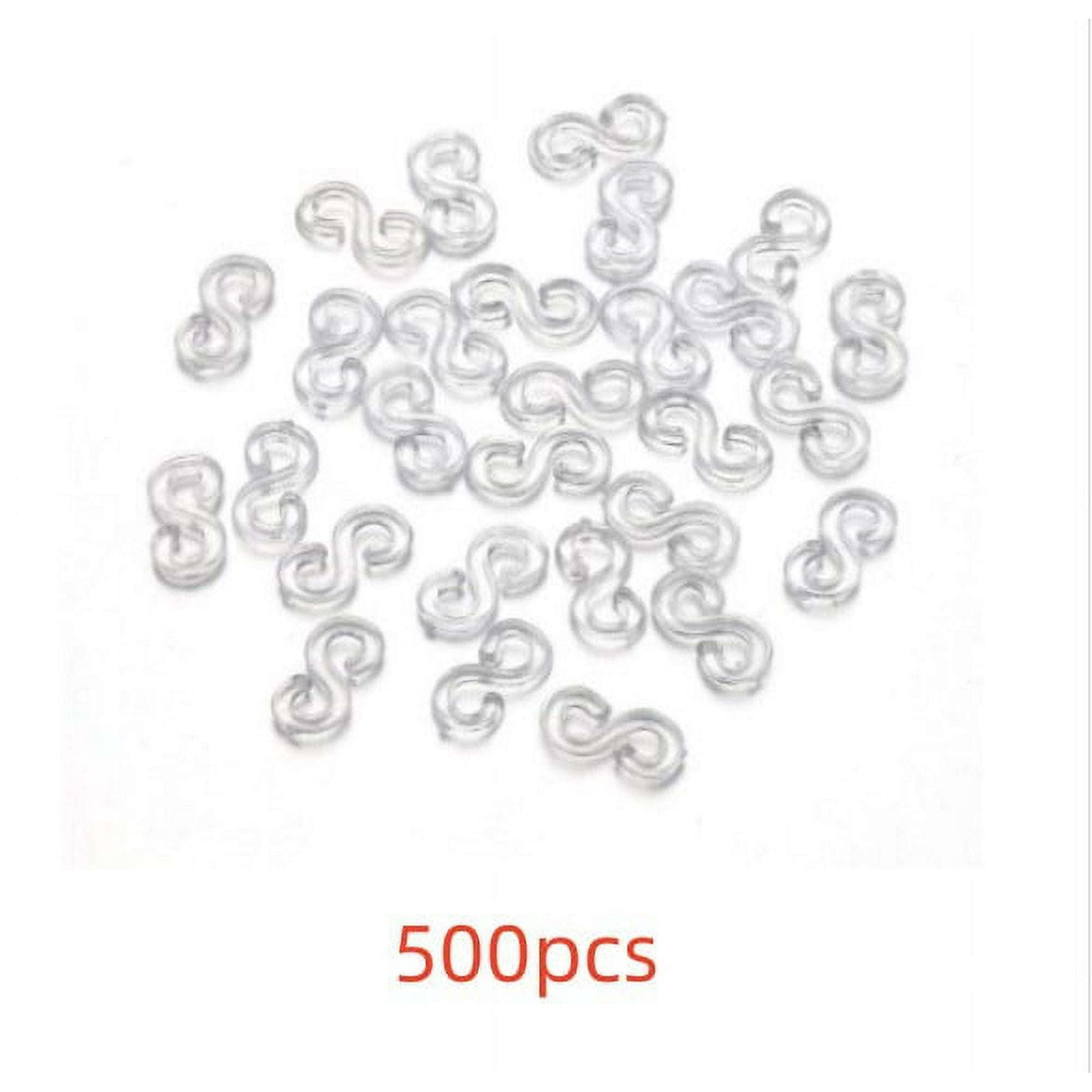 Click here for Yundap Clear Loom Bands S Clips  500pcs Loom Band... prices