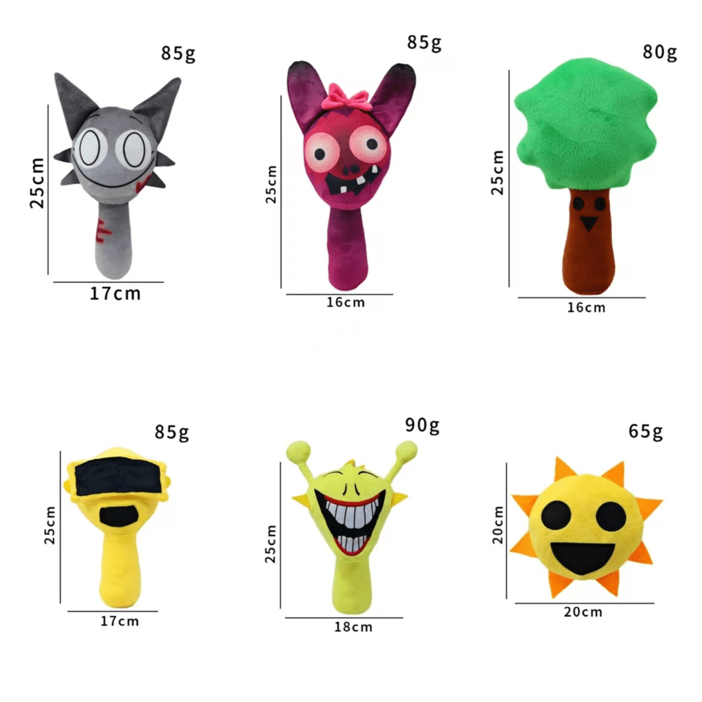 Garten Of Banban Brushista Flumbo Bittergiggle Dadadoo Plush Garden Of ...