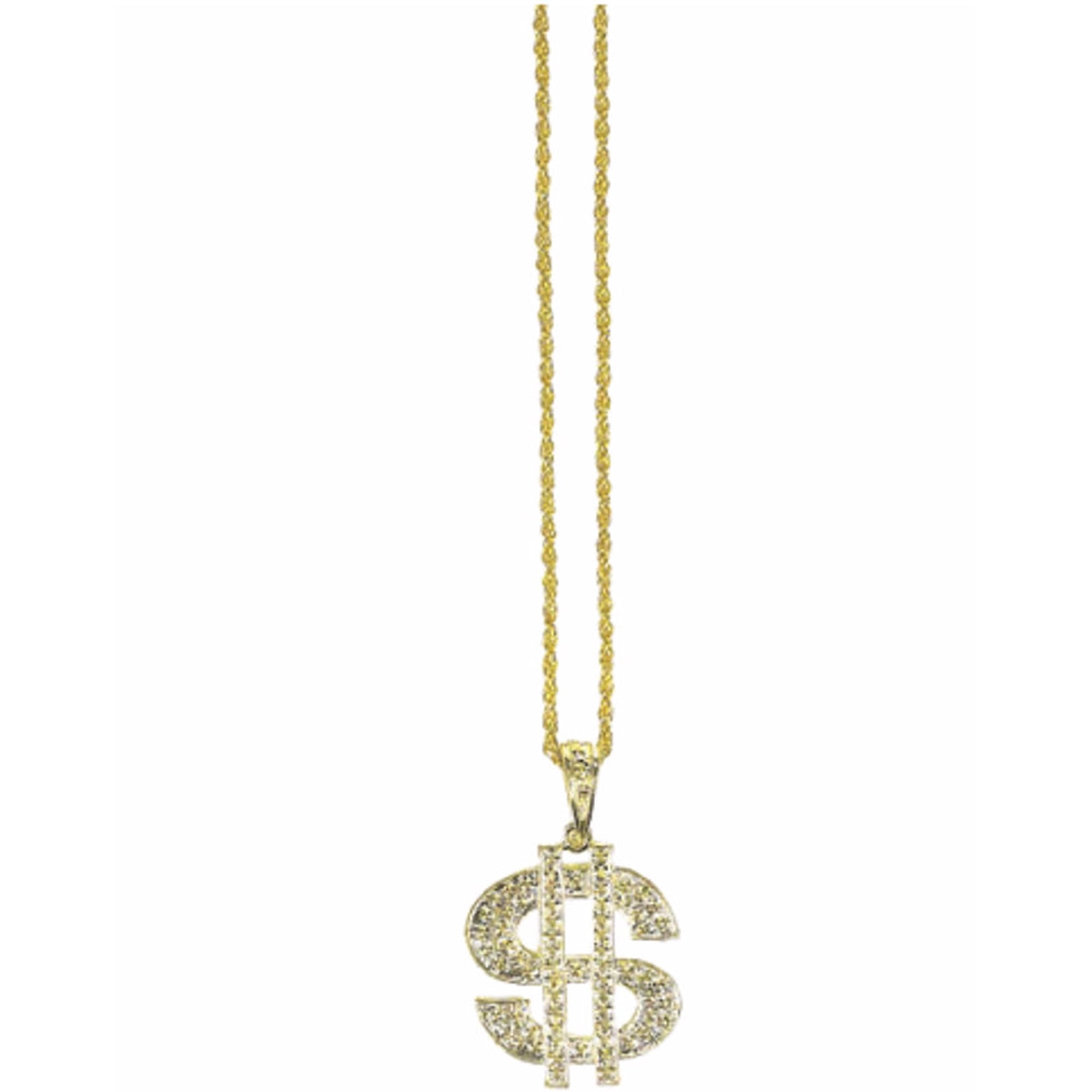 Gold Dollar Sign Chain