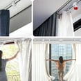 40Pcs Plastic Curtain Track Stoppers Replacement Drapery Rails Sliding ...