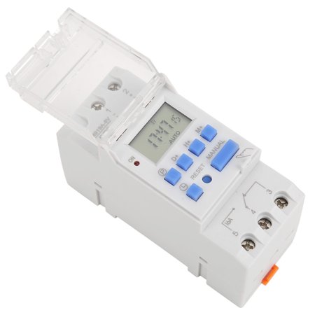 Timer Control Lcd Time Relay Programmable Timer Switch 5V DC 16A Weekly ...