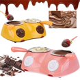 Dual Chocolate Melting Pot, 250ML Electric Candy Melter Machine with ...