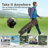 Summit Living Outdoor Patio Tailgate Waterproof 13 x 13 ft Pop Up ...