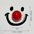 Agiufgs Clown Toilet Seat Sticker Plastic, Adds Fun and Unique Design ...