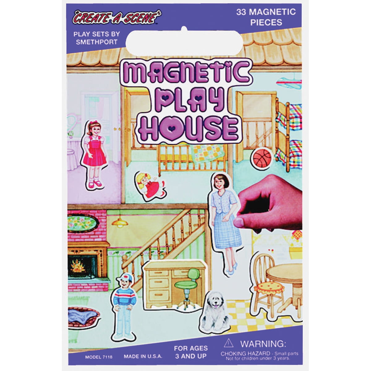 Magnetic Create A Scene Kit Playhouse Pp7118 | Walmart Canada