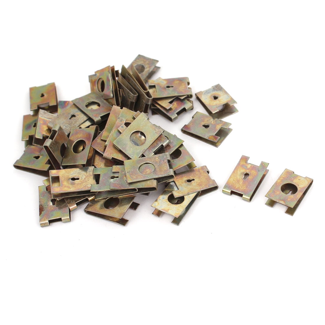 Unique Bargains 50 Pcs 2mm U Nut Extruded Fairing Snap Speed Clip ...