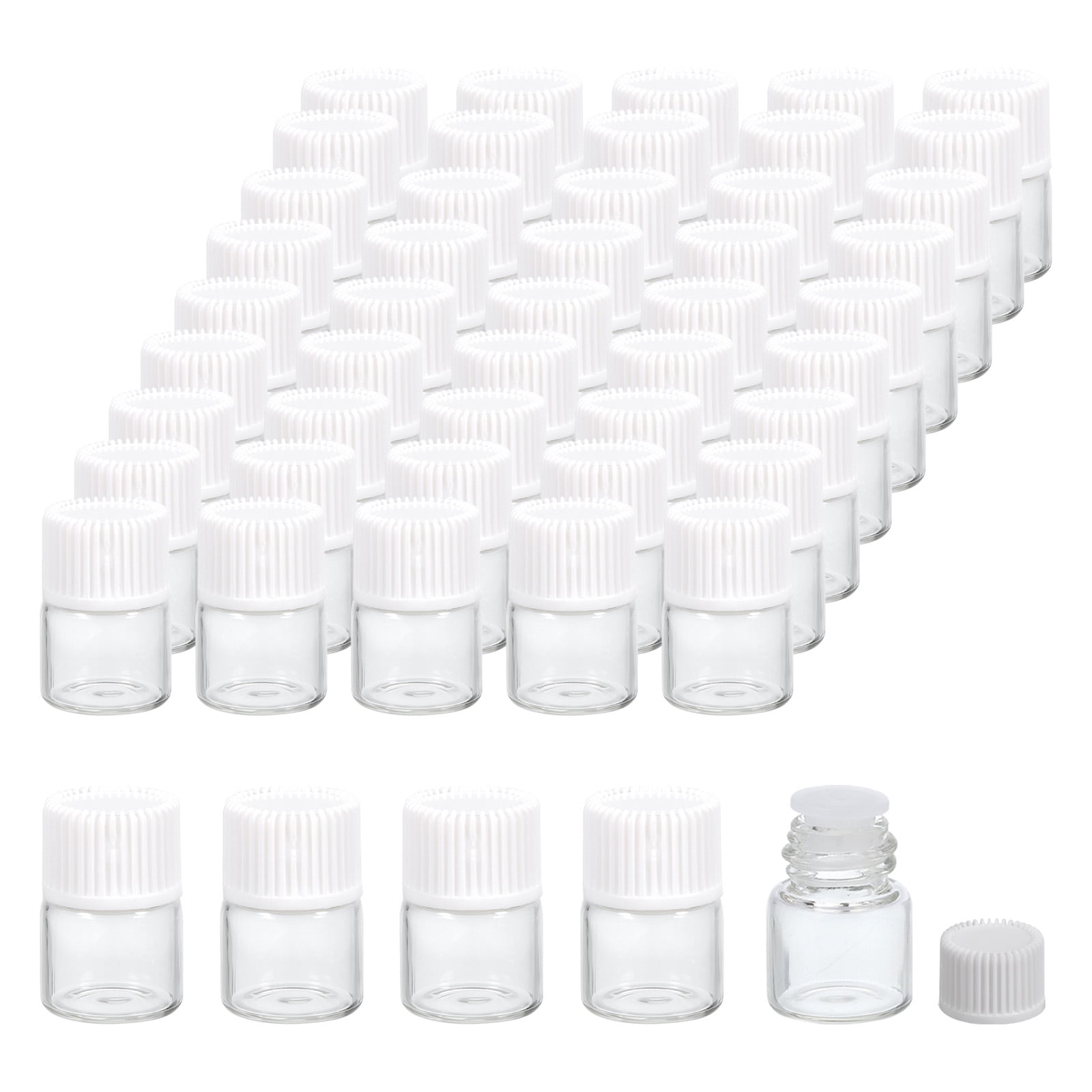 Click here for Uxcell 1ml Essential Oil Bottles Clear Glass Bottl... prices