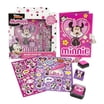 Disney Minnie Mouse 8pc Diary with Lock Stationery Set Girls Ages 3 and ...