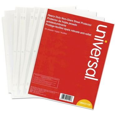 Heavy Duty Clear Sheet Protectors 8.5" x 11", 200 Count, Top Load ...