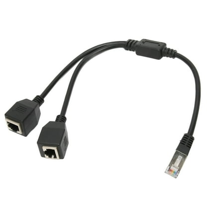 Ethernet Splitter 1 To 2, Widely Compatible RJ45 Ethernet Splitter ...