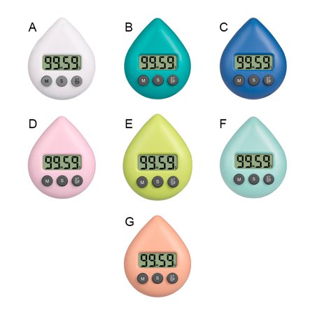fastboy Water Drop Electronic Sucker Digital Timer Study Stopwatch ...