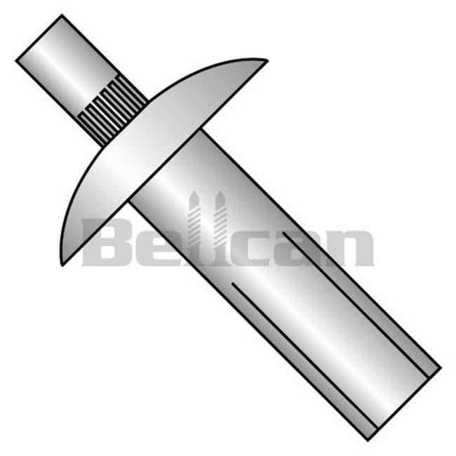 0.25 x 1.37 Brazier Masonry Rivet - Aluminum - Box of 1000 - Walmart.com