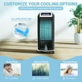 Gymax Indoor Portable Evaporative Air Conditioner, Easy Mobile Cooling ...