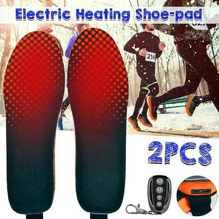Insoles for Ski Boots Heated Battery, Sizes (41-46), Black, Built-in ...