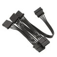 Big 4Pin to Power Cable 1 to 5 Extension Power Splitter Adapter Cable ...