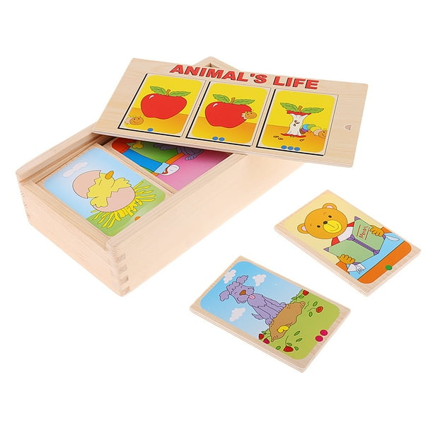 Juguete Educativo De Para El Desarrollo 8 Tarjetas De Narración De ...